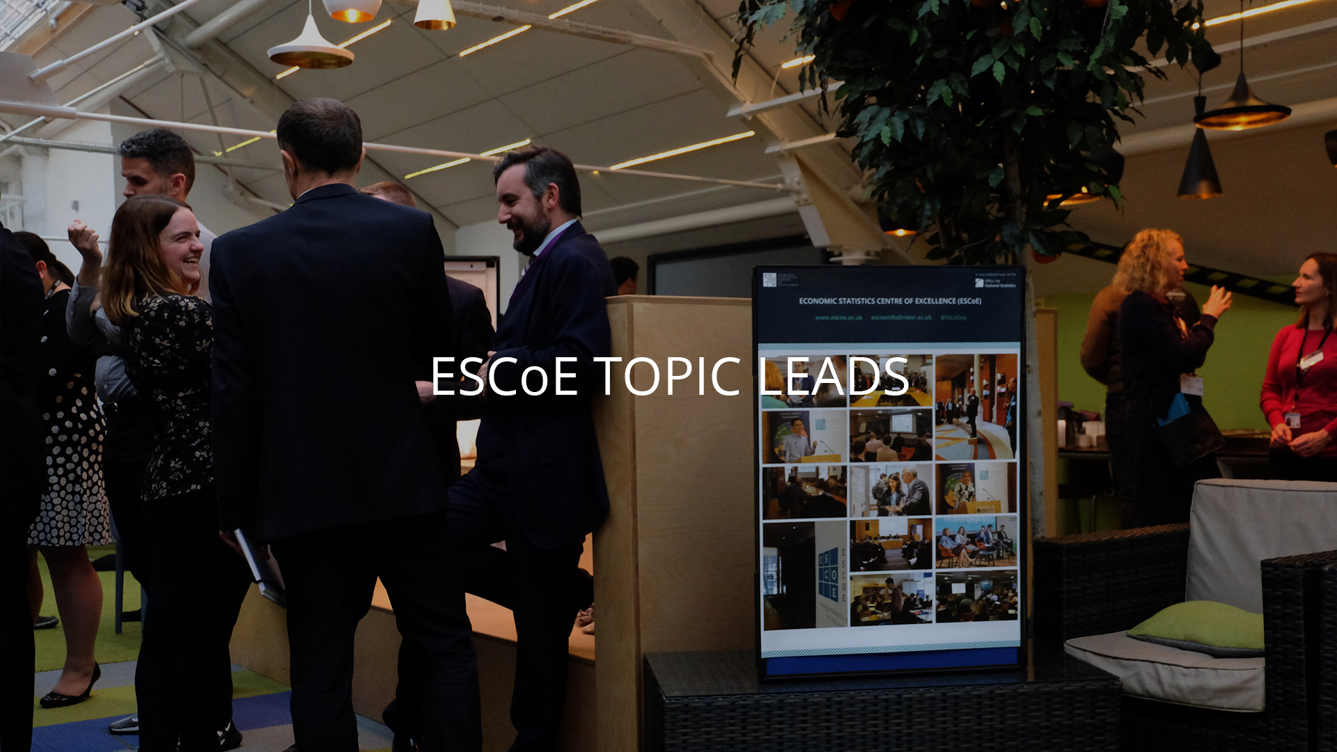 ESCoE appoints new 'Topic Leads' - ESCoE : ESCoE