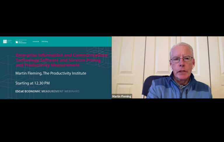 Economic Statistics Centre of Excellence - ESCoE : ESCoE