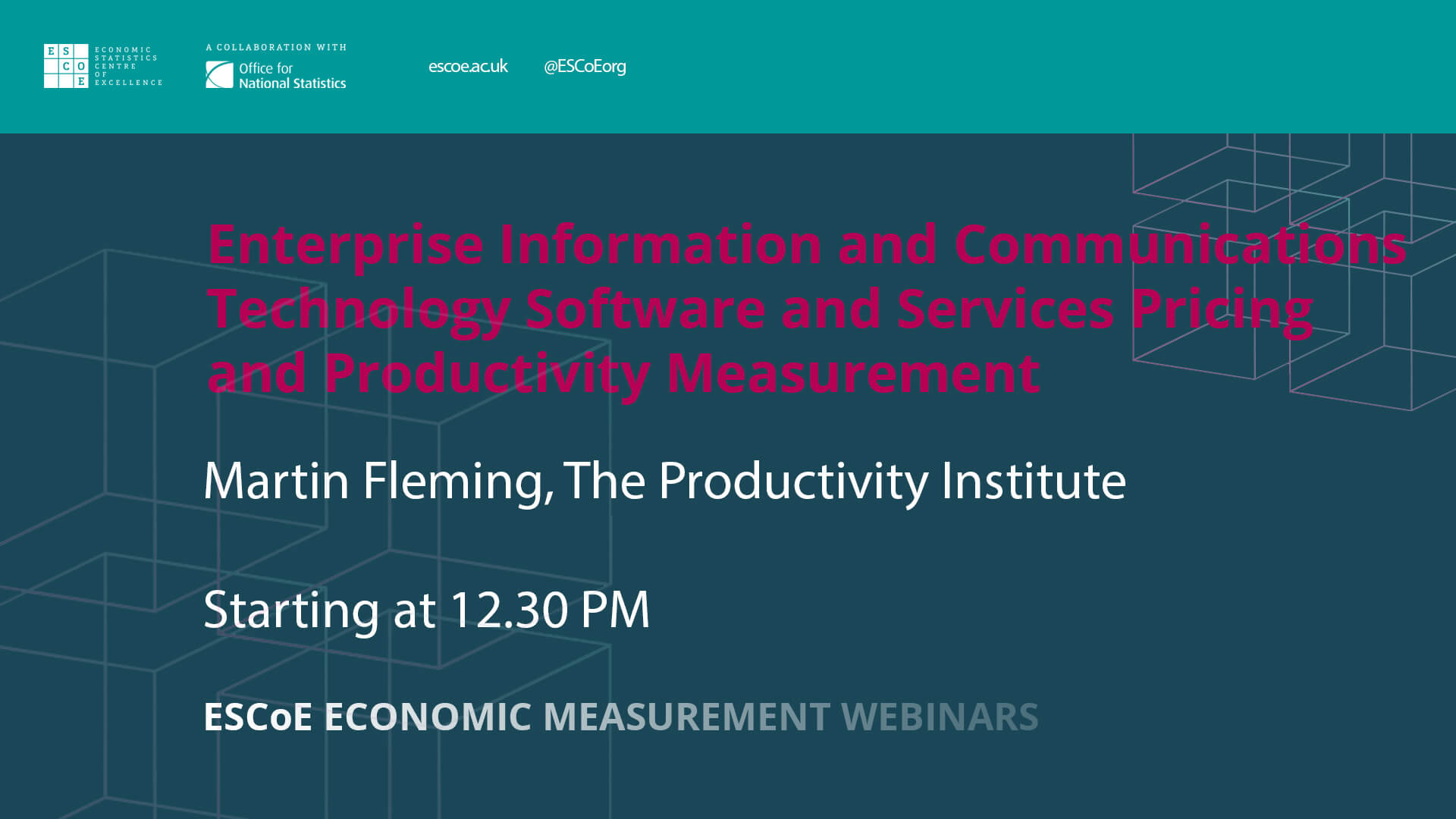 Events - ESCoE : ESCoE