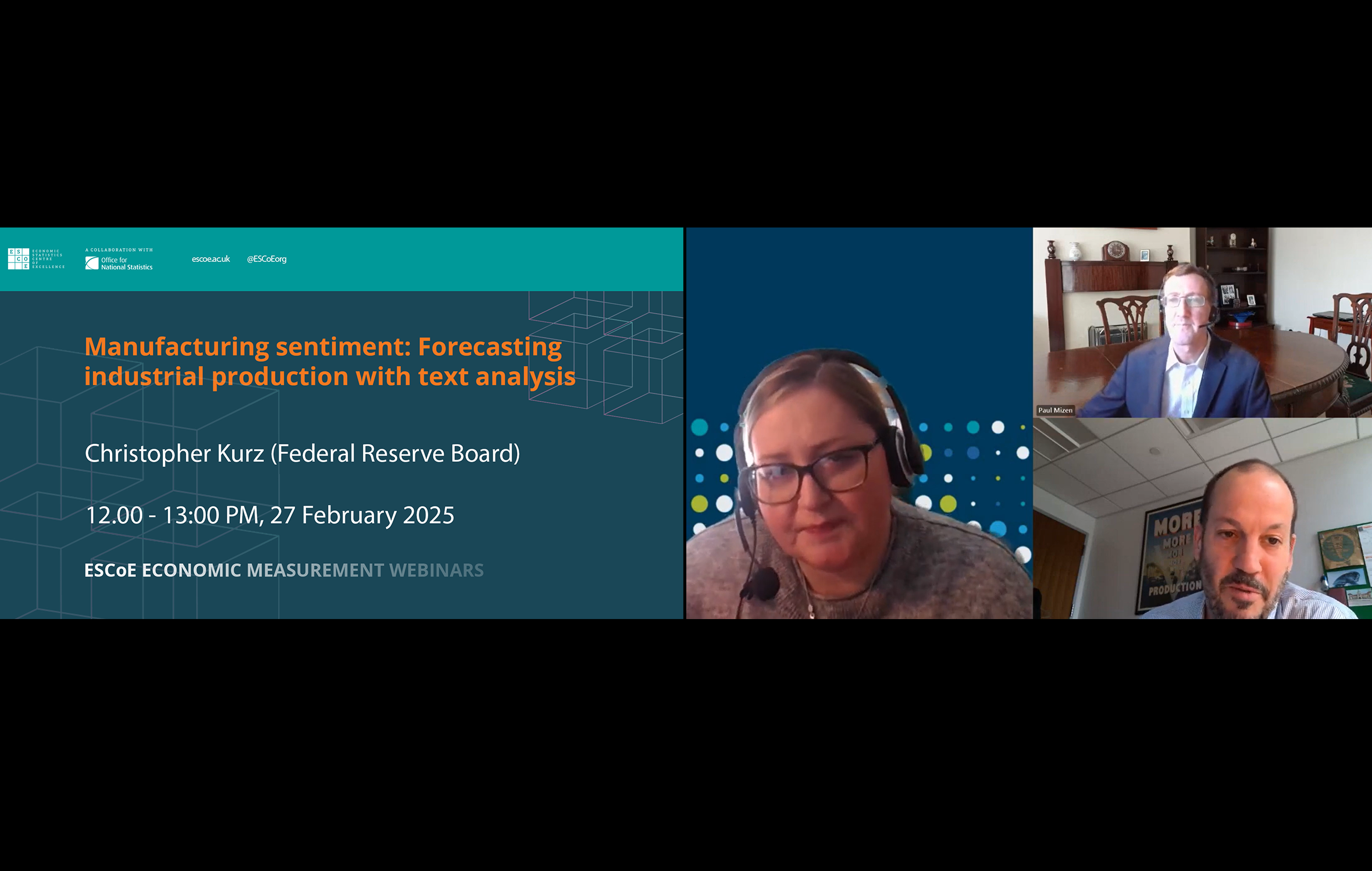 Manufacturing sentiment: Forecasting industrial production with text ...