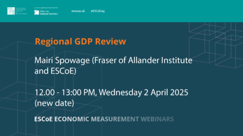 Events - ESCoE : ESCoE