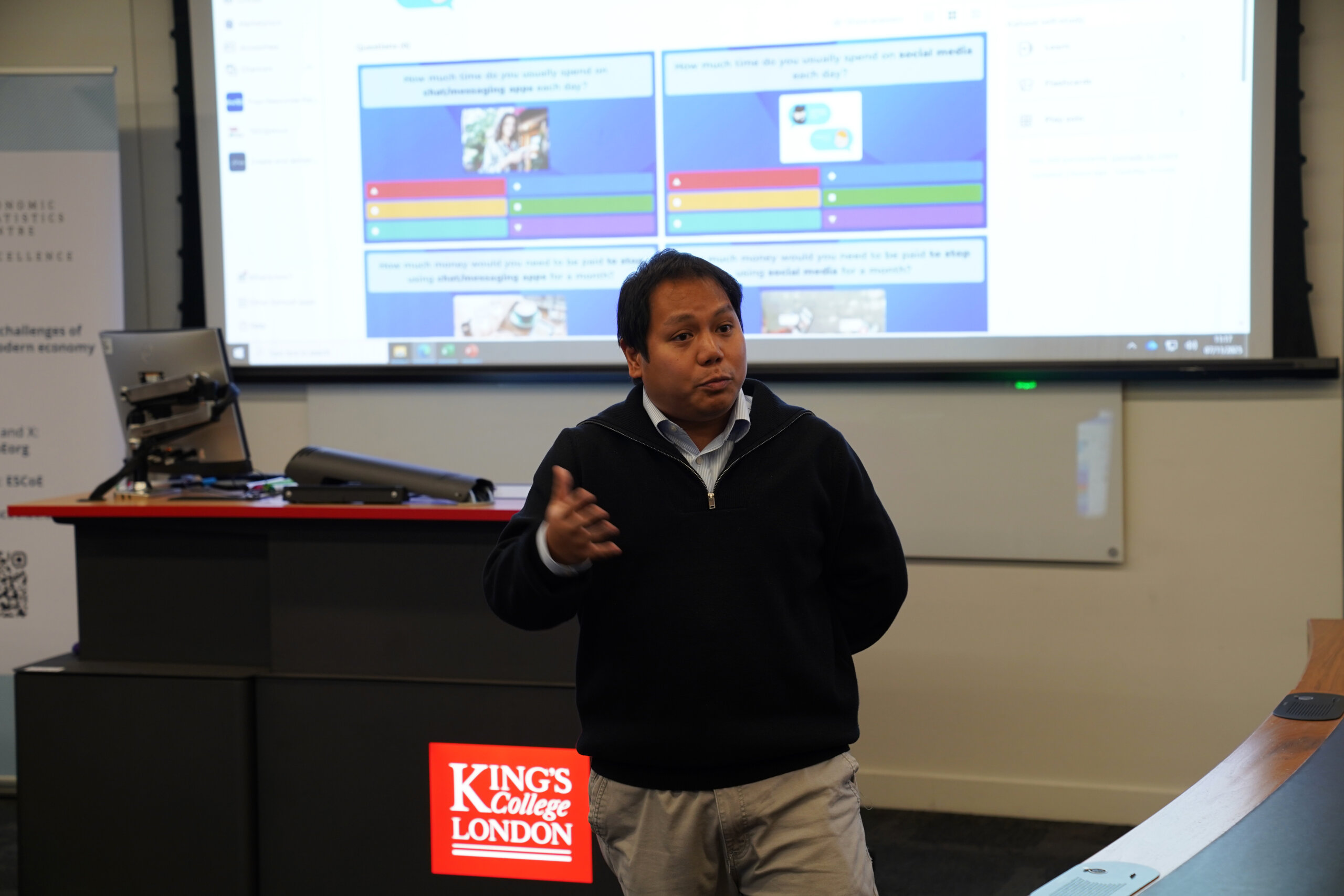 London sixth formers explore surveys and data with ESCoE - ESCoE : ESCoE